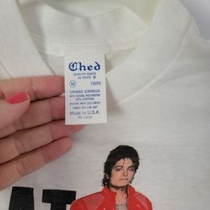ched | Shirts & Tops | Vintage Michael Jackson Concert Tshirt M | Poshmark